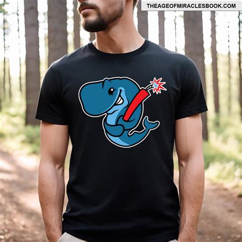 Exploding Whales Mascot T Shirt