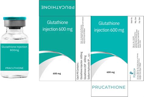 Glutathione Injection 600 Mg For Clinical Packaging Type Bottle At ₹ 1500 Vial In Surat
