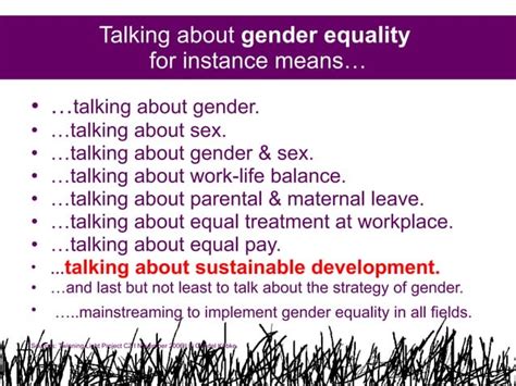 Gender Presentation Organizational Aspect Ppt