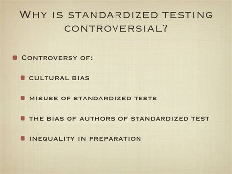 Standardized Testing Edf 2005 Key