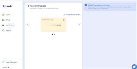 How Can I Delete The Register Payment Method On Customer Portal