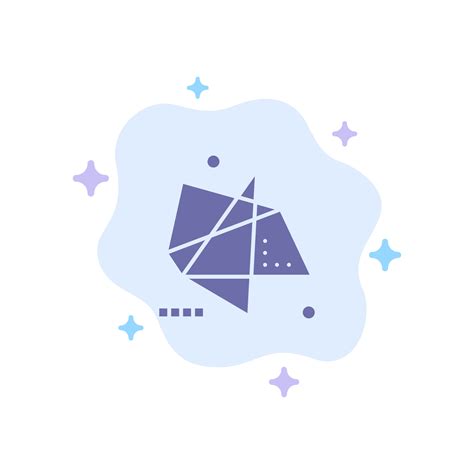 Abstract Effects Graphics Motion Special Blue Icon On Abstract Cloud