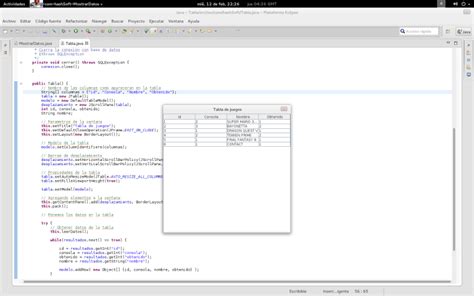 Mostrar Datos De Una Tabla Mysql Con Java Swing Blogeando