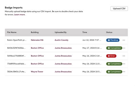Badge Data Csv Uploader Robin Help Center