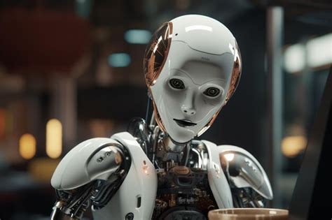 Premium Photo Aipowered Robotic Personal Assistant Managing Dail 00044 02