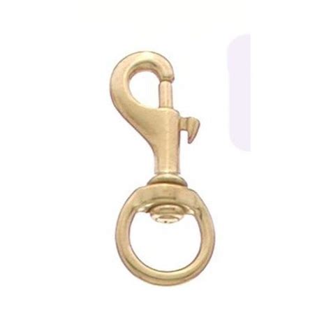 Solid Brass Bolt Snap — Bushland Ranch Store