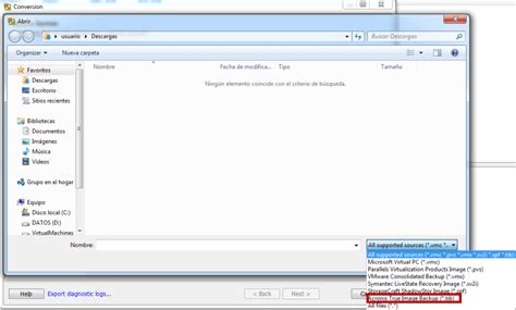 Convertir Un Backup De Acronis En Virtual Machine Con Vmware Converter