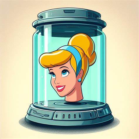 Cinderella As A Head In A Jar By Hipmahoko On Deviantart