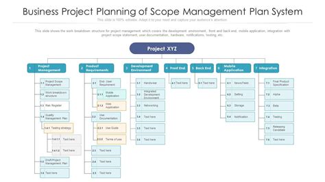 Project Scope Management Plan Exle Pdf