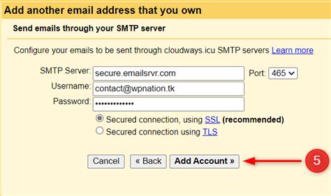 How To Add Your Cloudways Rackspace Email Account To Gmail Utama Studio