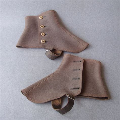 Vintage English Gentlemens Spats 20s 30s Style