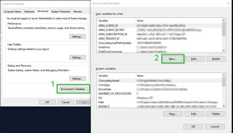 Powershell Local Secrets Env Windows Variables