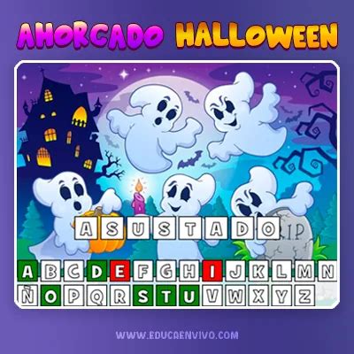 Ahorcado De Halloween Educaenvivo