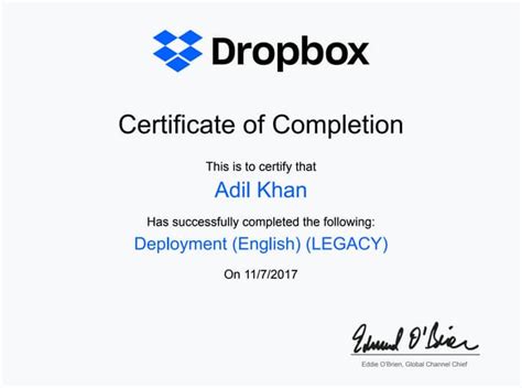 Dropbox Deployment Ppt