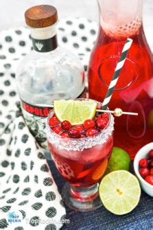 Tequila Cranberry Cocktail Trop Rockin Recipes