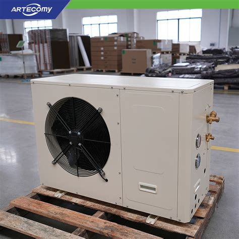 Compact Industrial Condenser With Φ400 Fan And Triangular Copper Tube