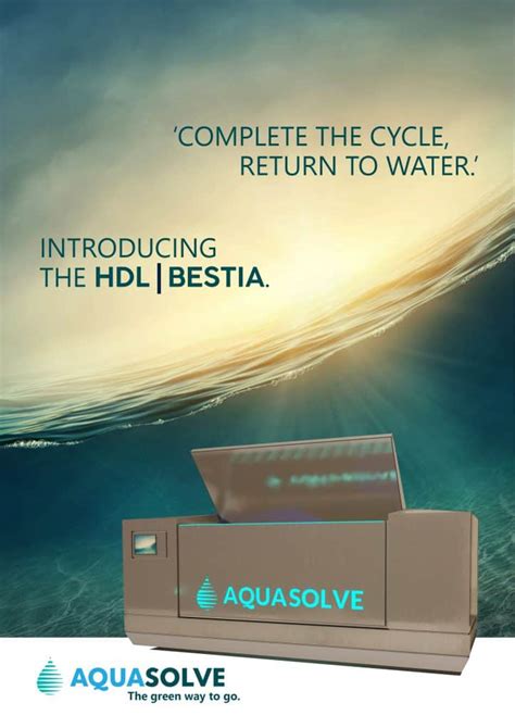 Aquasolve The Green Way To Go