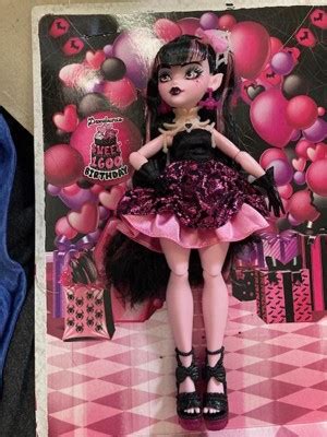 Monster High Scary Sweet Birthday Draculaura Doll In Party Dress With