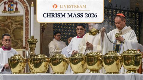 Livestream Chrism Mass Maundy Thursday 2026 Convenorg Home