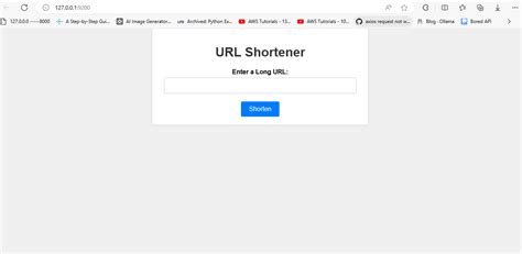 Github Legeriseurlshortenerpython