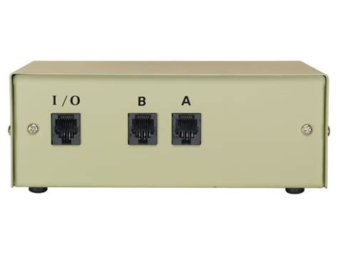 2 Way RJ45 Manual Data Switch Box