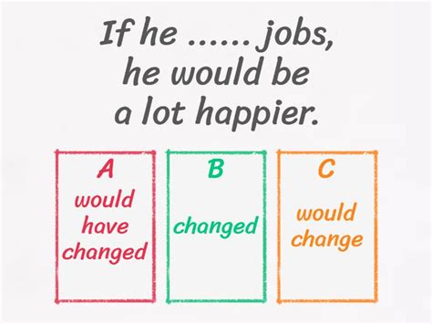 Unreal Conditionals Quiz