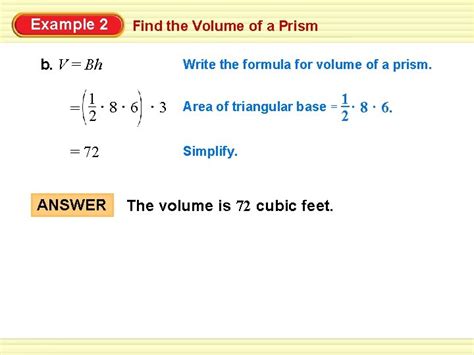 9 4 Calculate Volume Of Prisms Cylinders Volume 9 4 Calculate Volume Of Prisms Cylinders Volume