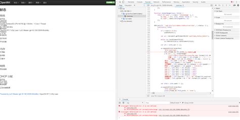 首页错误 Issue coolsnowwolf lede GitHub