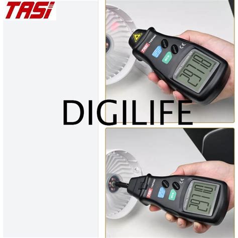 Jual Tachometer Data Logger Tasi Ta8146c 2in1 Laser Contact Rpm Tester Ta 8146c Pc Usb Digital