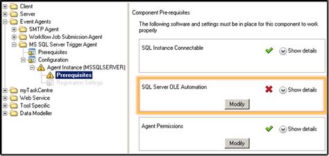 Unable To Run An Sql Server Trigger Sql Server Blocked Access To Procedure Sys Sp Oacreate Of