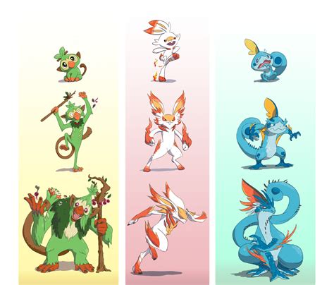 Pokemon Generation 8 3d Models Mvql