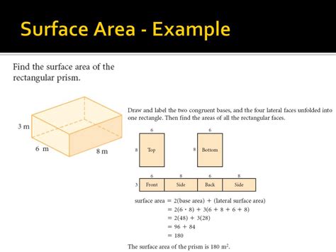 Ppt Surface Area Powerpoint Presentation Free Download Id5465912