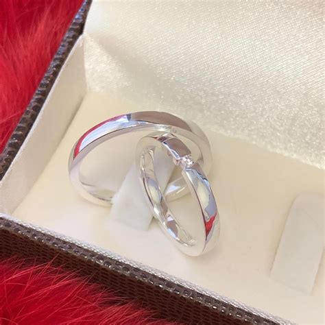 Alianças De Namoro Infinity 35mm Em Prata 950 Cravejada Andrade