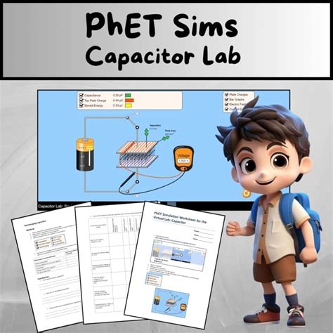 Phet Simulation Worksheet For The Virtual Lab Capacitor No Prep