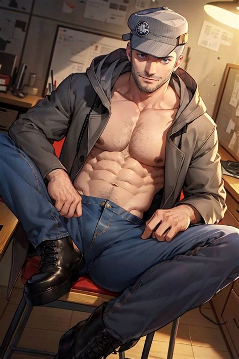 Naked Man Tensor Art