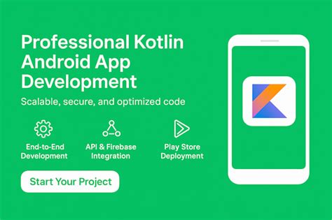 Develop Your Android App In Kotlin Android App Developer Android