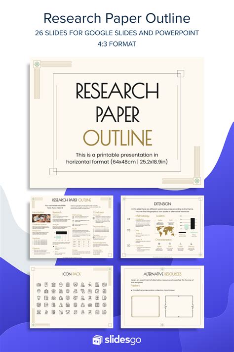 Research Paper Powerpoint Presentation Template