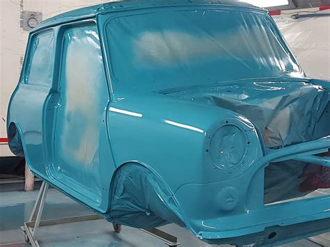 Surfs Up Our Surf Blue 1967 Austin Mini 850 Mini Bridge Classic Cars