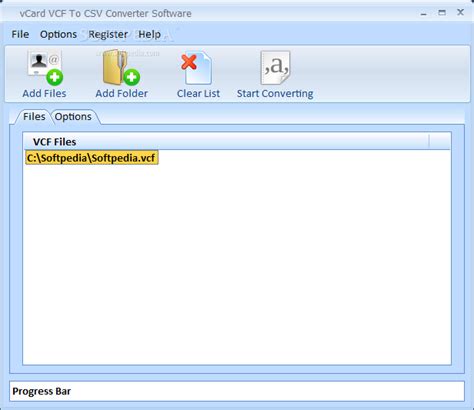 VCard VCF To CSV Converter Software Download Softpedia