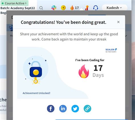 kadesh guledagudda on linkedin scalerlearning coding help scaler