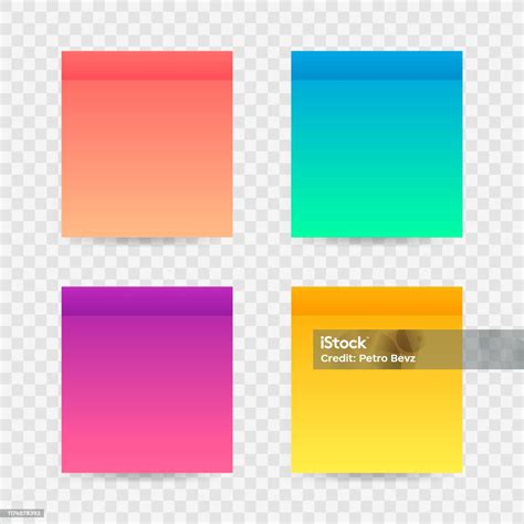 다른 다채로운 포스트 노트 스티커 벡터 컬렉션 그림자 템플릿이있는 스티커 테이프 포스트 노트 용지 텍스트 에 배치합니다 0명에