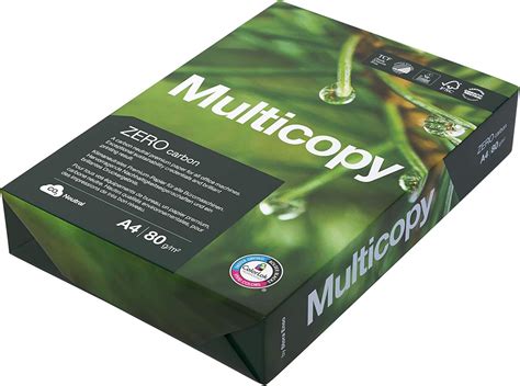 Multicopy Zero A4 Paper 80gsm 500 Sheets Bigamart