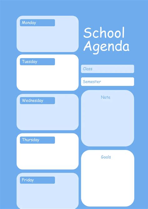 19 Agenda Templates Free Agenda Template Designs