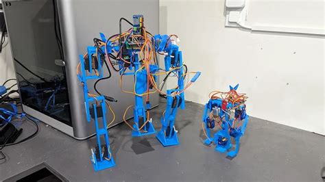 3d Printed Tripedal Robot Walks On Three Legs Toms Hardware