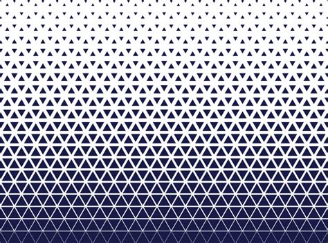 Triangle Halftone Gradient Pattern
