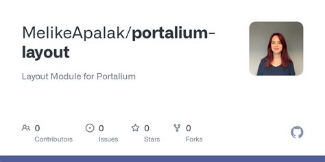 Github Melikeapalakportalium Layout Layout Module For Portalium