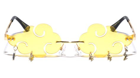 M10896 Rimless Cloud Shape Wholesale Sunglasses Frontier Fashion Inc
