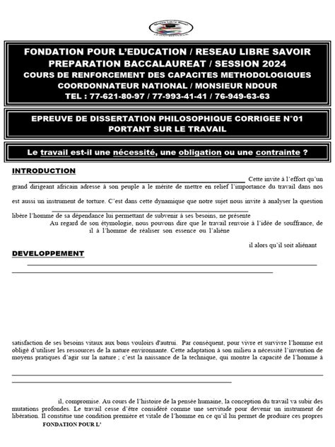 Travail Exo 01 M Ndour 2024 Pdf