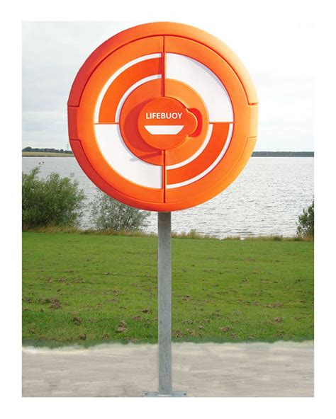 Posted Mounted Lifebuoy Housing Cabinets One Stop For Safety