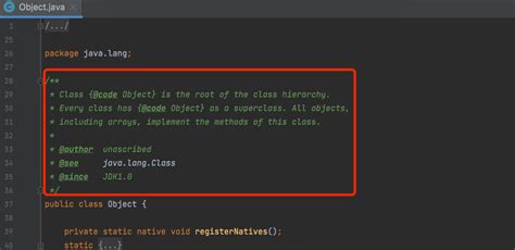 Jdk源码系列 And Java语言的根类object Csdn博客